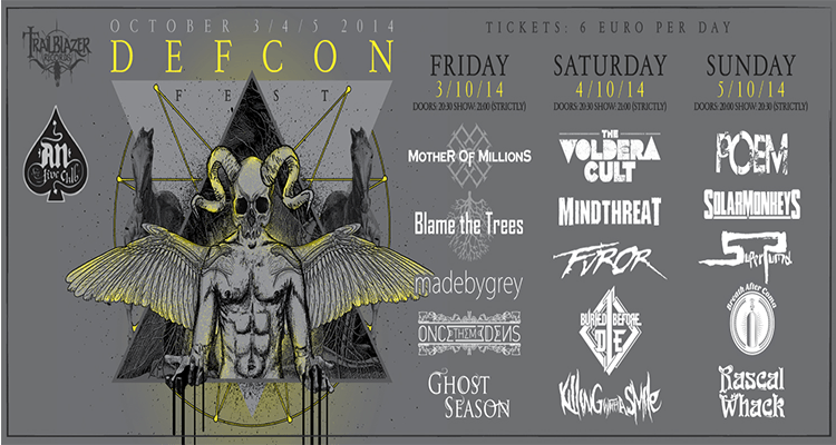 Defcon Festival Vol.VI: Όλες οι λεπτομέρειες - Greek Rebels