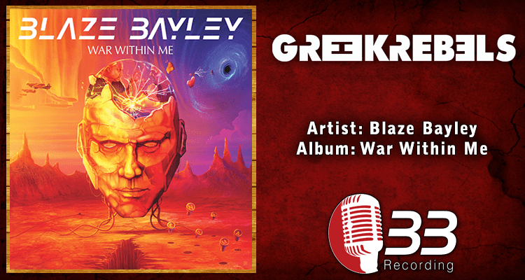 Blaze Bayley – War Within Me (Blaze Bayley Recordings) - Greek Rebels