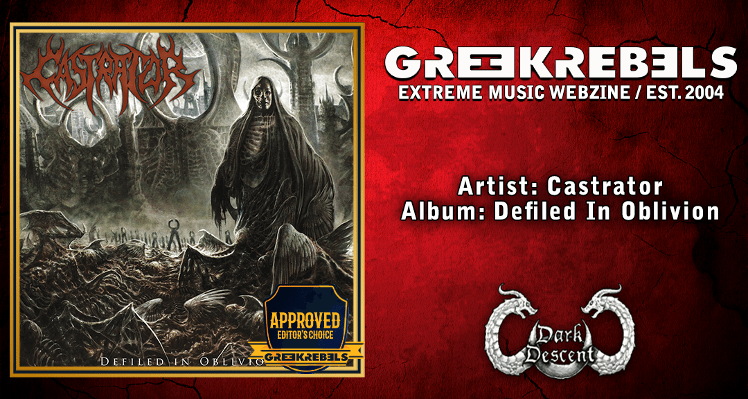 Castrator - Defiled In Oblivion (Dark Descent) - Greek Rebels