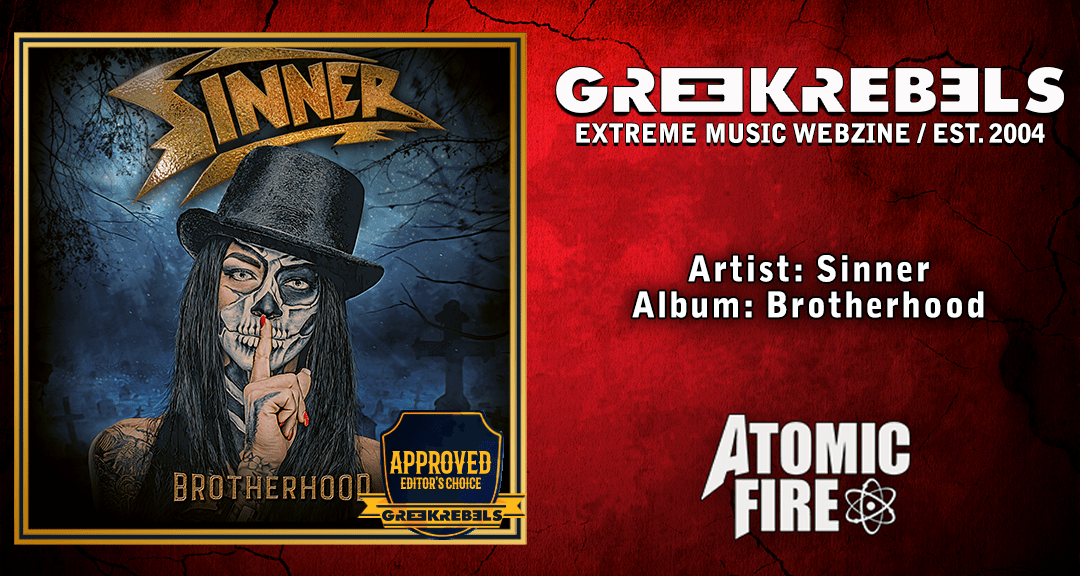 Sinner – Brotherhood (Atomic Fire) - Greek Rebels