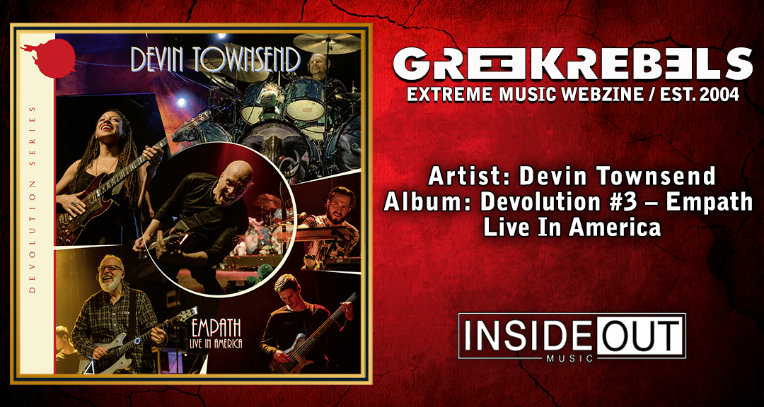 Devin Townsend – Devolution #3 – Empath Live In America (InsideOut ...